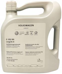 Olej VOLKSWAGEN 5W30 5 litrów - Euro Parts